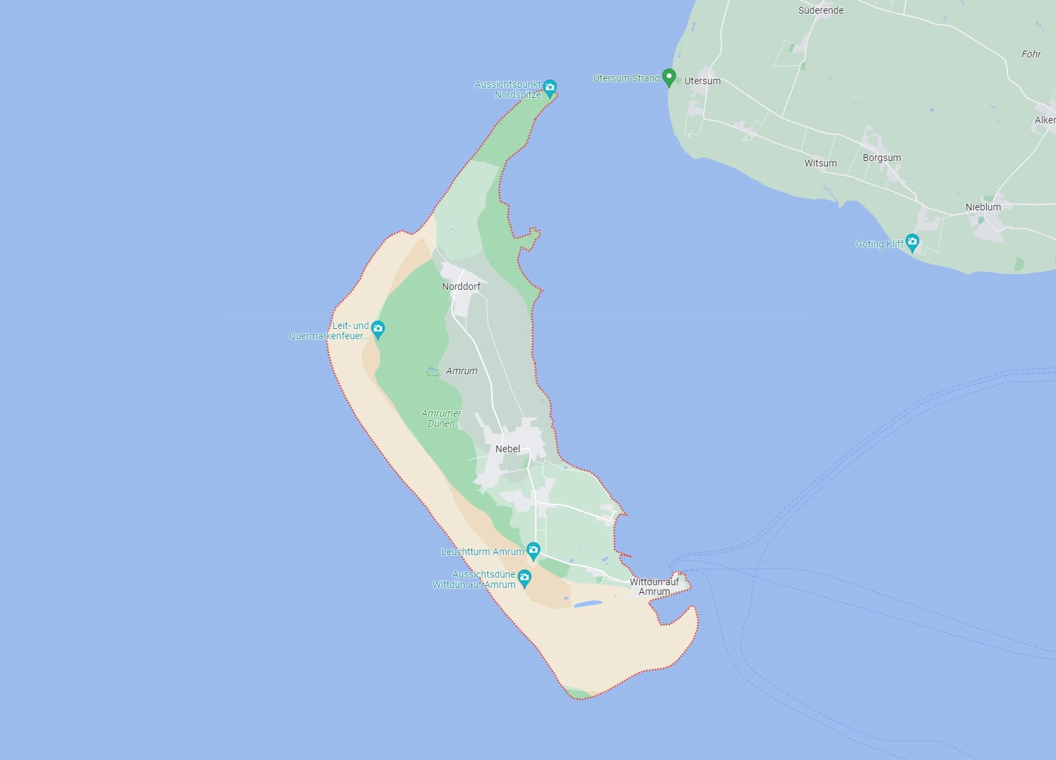 The TOP 15 North Sea Islands + Maps + Halligen + Danish