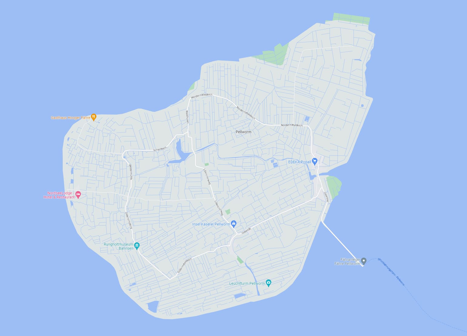 The TOP 15 North Sea Islands + Maps + Halligen + Danish